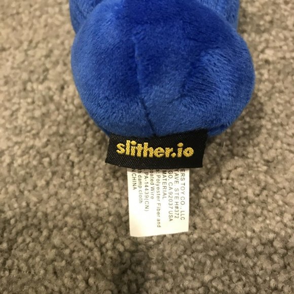 Bonkers | Toys | Slitherio Bendable Worm Blue 8 Plush Toy Bonkers Toys ...
